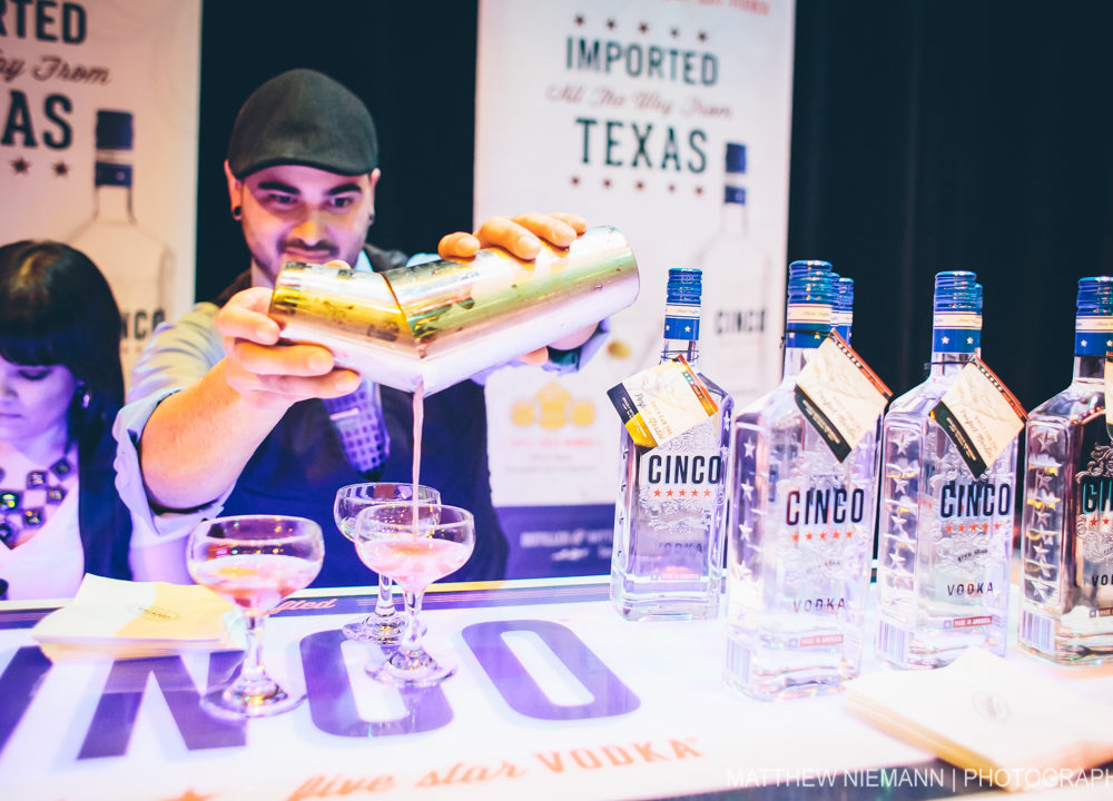Cinco Vodka at SA Cocktail Conference Opening Party - SA Flavor